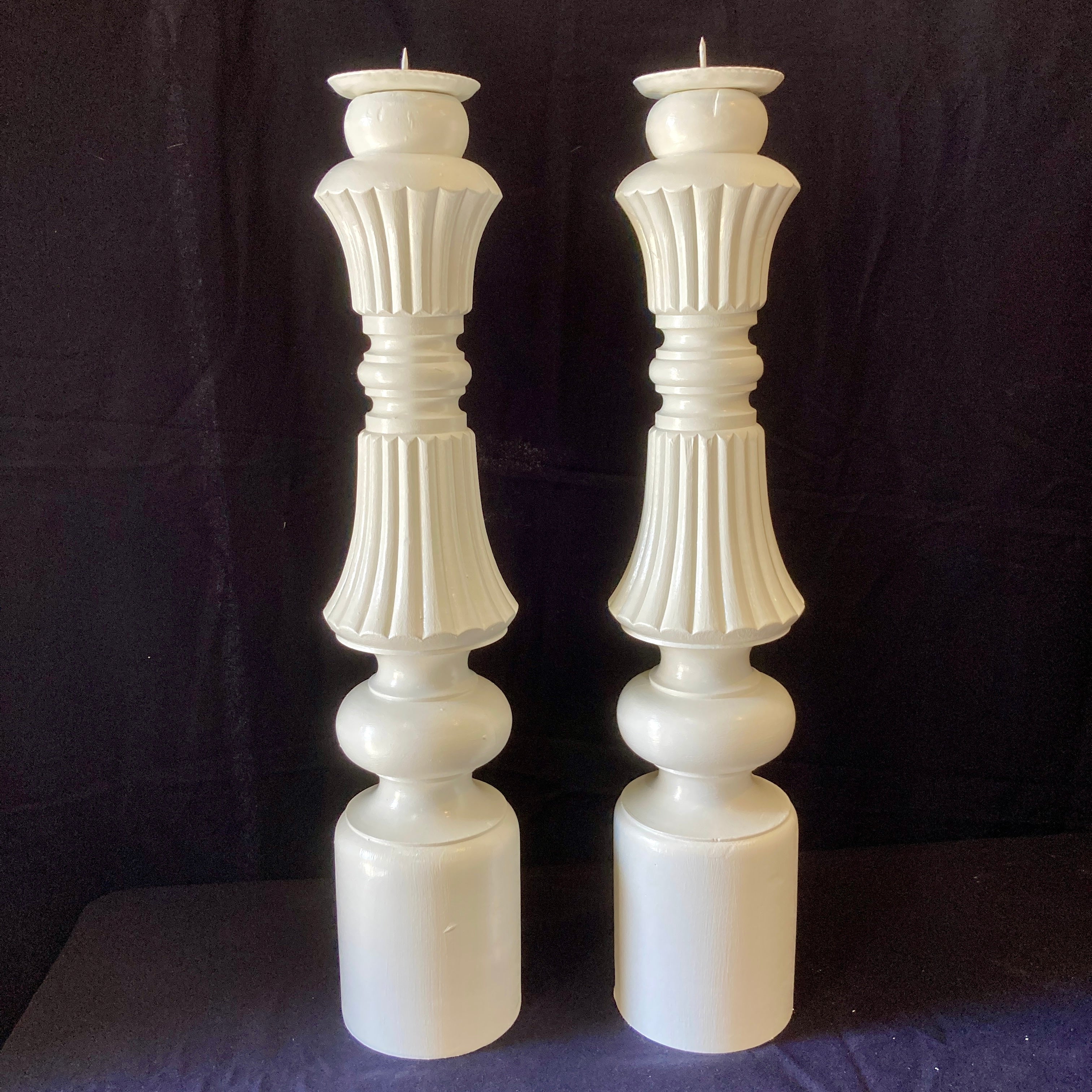 Antique Table Leg Candleholders – Red Rock Antiques